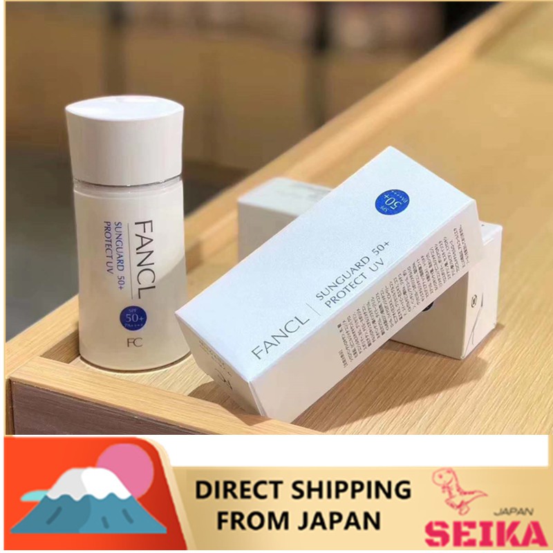 Japan FANCL Sunscreen Sunguard 50+ Protect UV SPF50+・PA++++60ml ญี่ปุ่น แฟนค ซันการ์ด 50+ โพรเทค ...