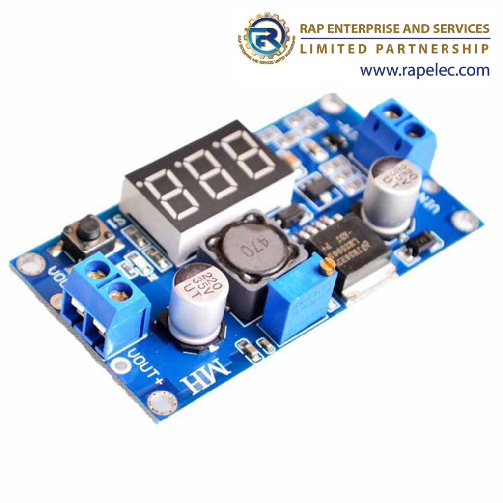 Step-down LM2596 Module Power Converter Module DC 4.0~40 To 1.3-37V LED Voltmeter | Shopee Thailand