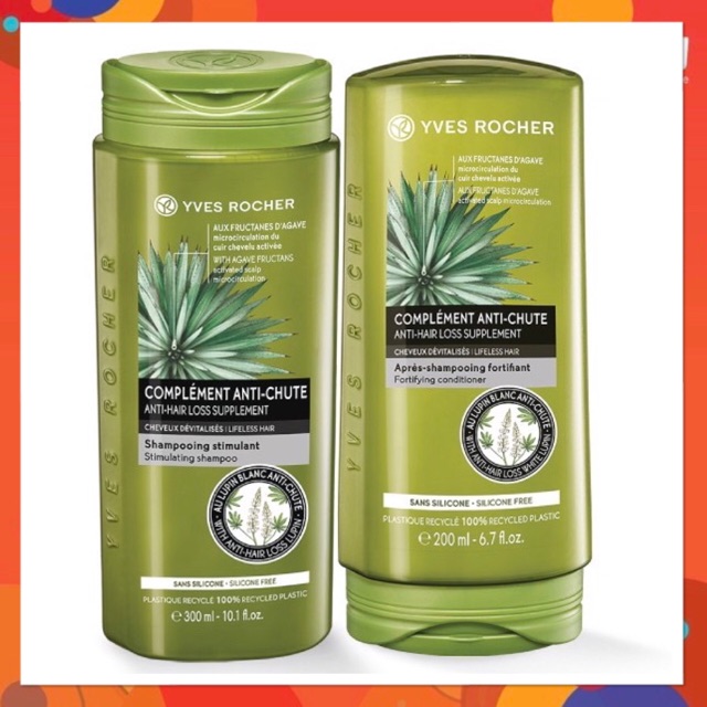 Yves Rocher อีฟโรเช่ BHC Anti Hair Loss Shampoo 300 มล. /Conditioner 200 มล. ผมร่วง | Shopee ...