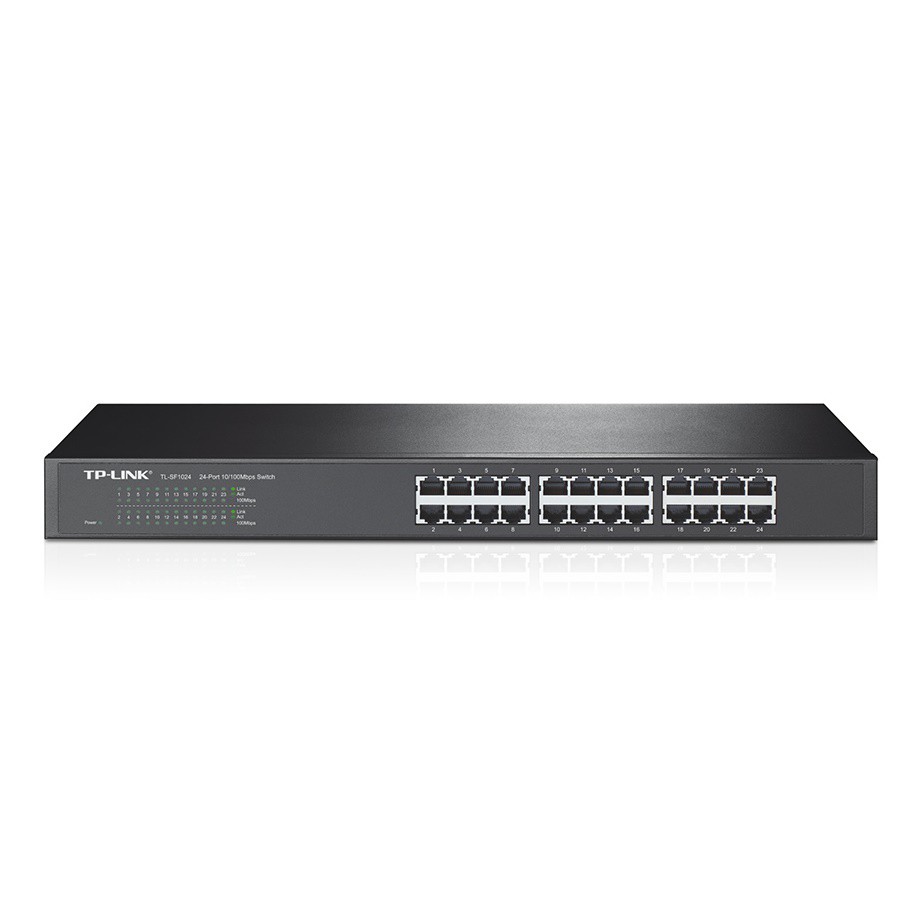 TP-Link TL-SF1024 24-Port 10/100Mbps Rackmount Switch | Shopee Thailand