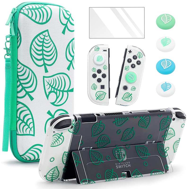 เคส Switch OLED, Animal Crossing Travel Carrying เคสเกมป้องกันสําหรับ ...