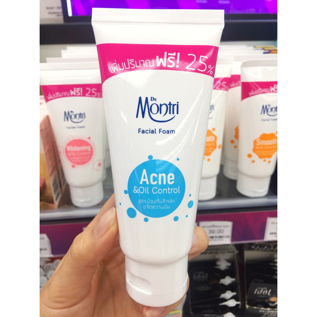 Dr.Montri Facial Foam ดร.มนตรี เฟเชียล โฟม พิเศษ!เพิ่มปริมาณฟรี!25% 62. ...