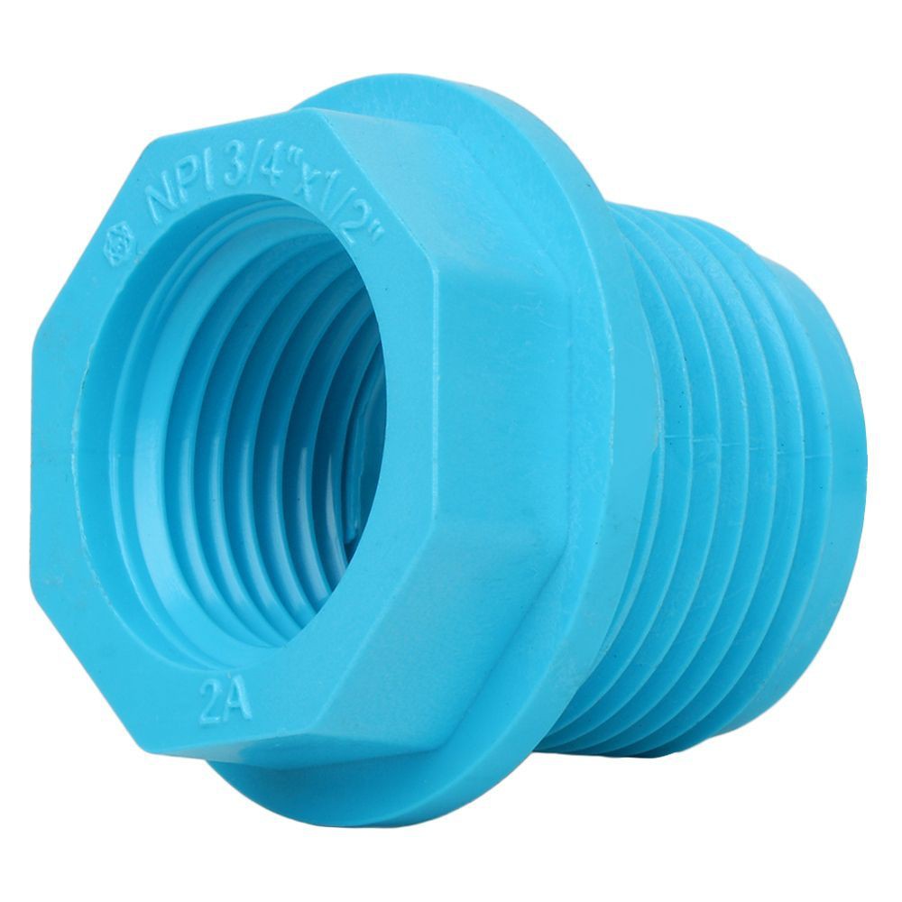 Joints REDUCING PVC SOCKET SCG 3/4"X1/2" LITE BLUE Pipe fitting Water ...