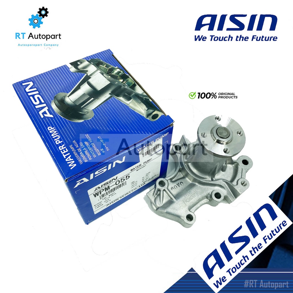 Aisin ปั๊มน้ำ Mitsubishi Lancer Ecar CK2 Cedia 4G18 เครื่อง1.6 / ปั้ม ...