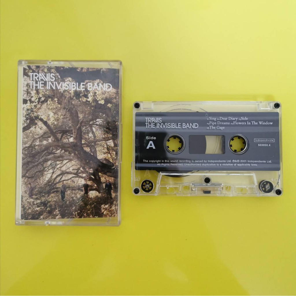 เทปเพลงวง Travis อัลบั้ม The Invisible Band ลิขสิทธิ์แท้ มือสอง.ส่งฟรี ...