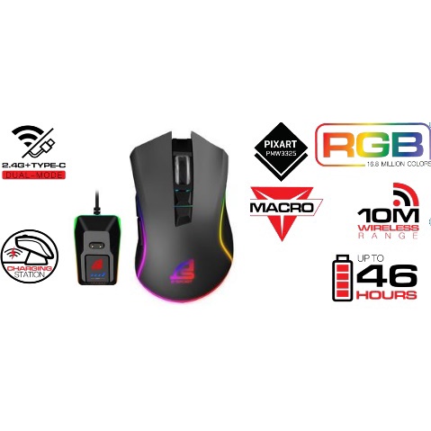 รุ่น GM-900 Macro Gaming Mouse (USB) เมาส์เกมมิ่ง | Shopee Thailand