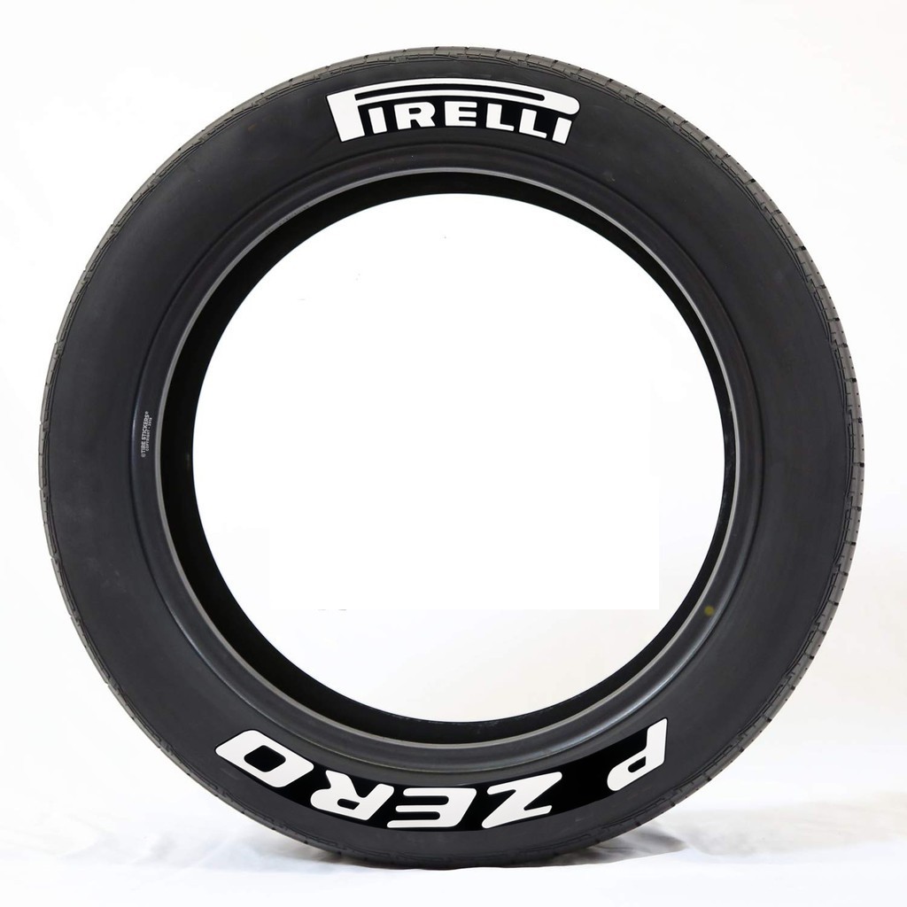 PIRELLI Universal personality car sticker tire sticker Wheel Sticker ...
