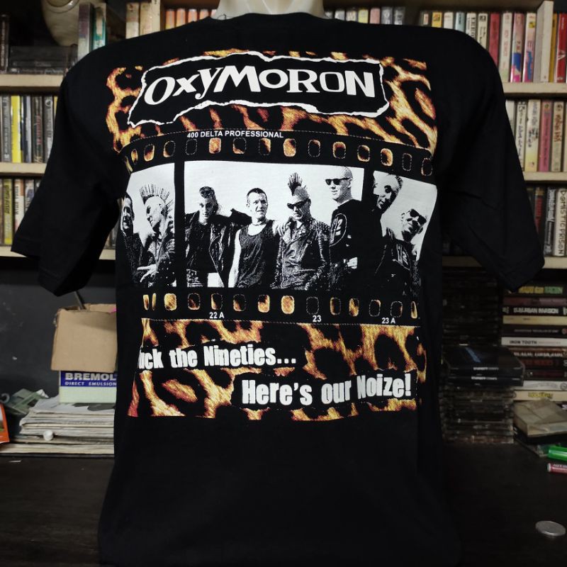 เสื้อยืด Oxymoron PUNK BAND เสื้อยืดเพลง | Shopee Thailand