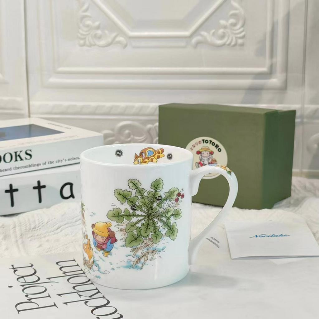 Noritake Zewu Longmao TOTORO cartoon bone china water cup tea cup ...