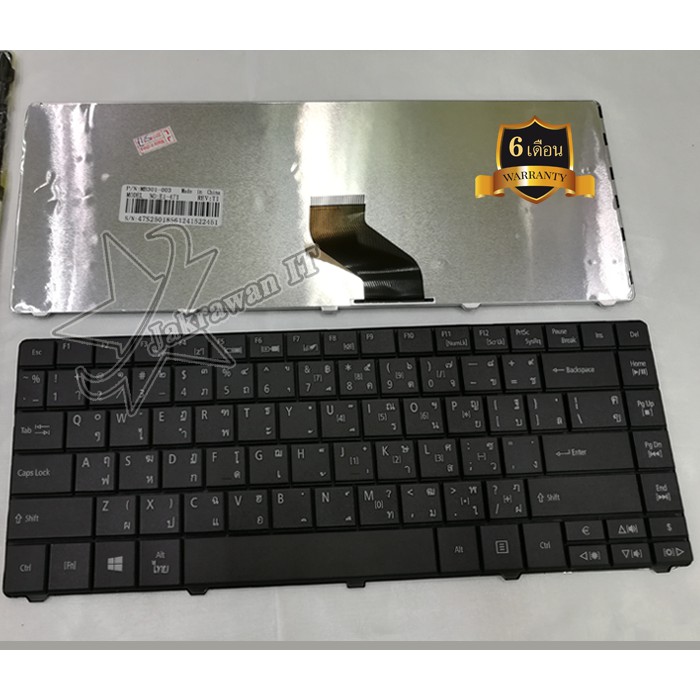คีย์บอร์ด Keyboard Acer Aspiree1 431 E1 431g E1 471 E1 471g E1 421 E1