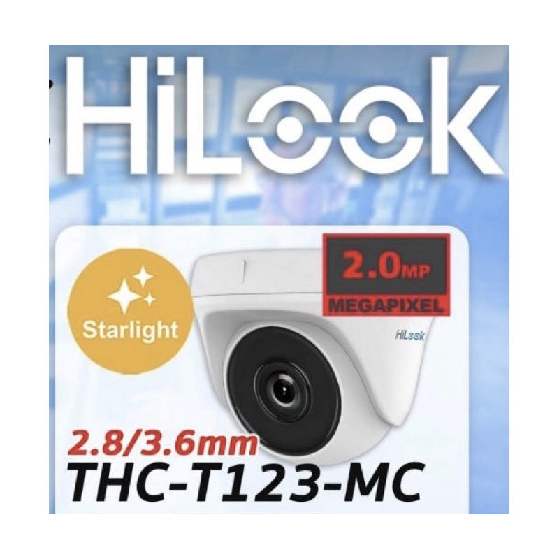 กล้องวงจรปิดHILOOK THC-T123-MC | Shopee Thailand
