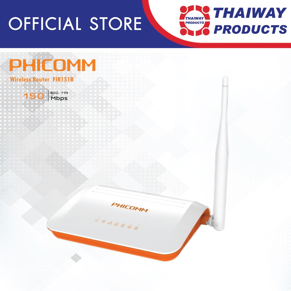 Wireless Router Phicomm รุ่น FIR151B - White | Shopee Thailand