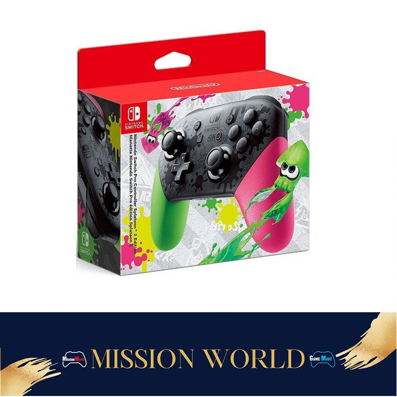 Nintendo Switch Pro Controller (Splatoon 2 Edition) | Shopee Thailand