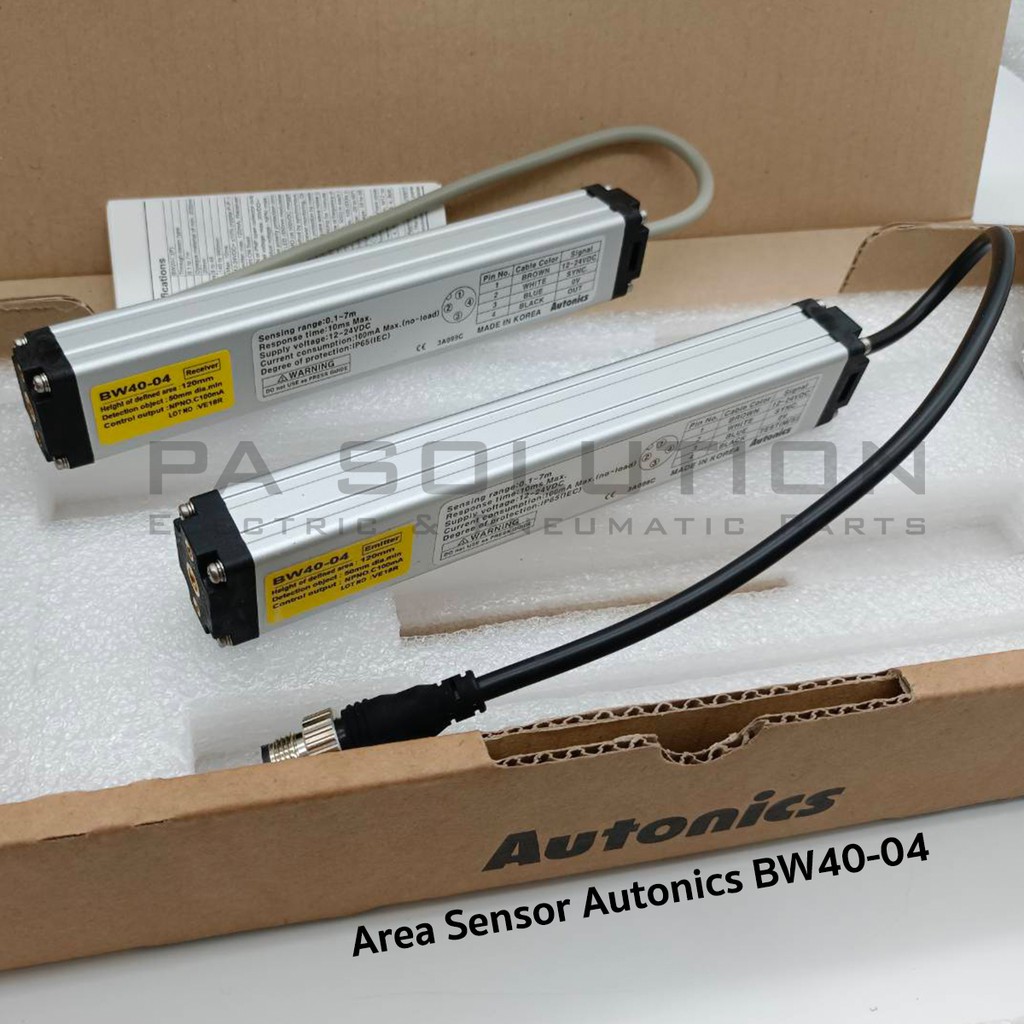 Autonics BW40-04 Area Sensor, เอาต์พุต NPN open collector แกนออปติคัล ...