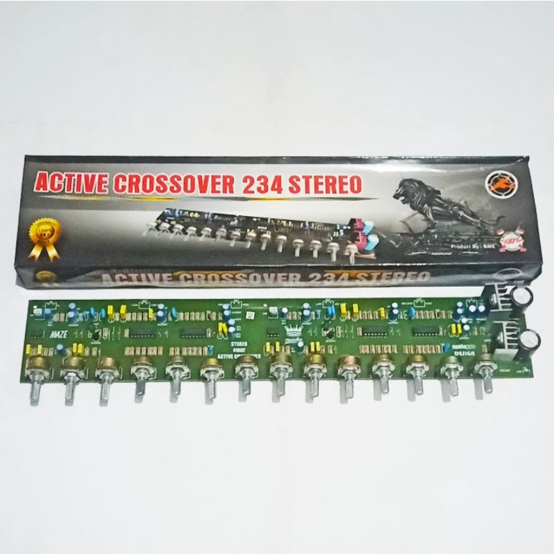Kit 4 Way Active Crossover 234 Stereo By BME | Shopee Thailand