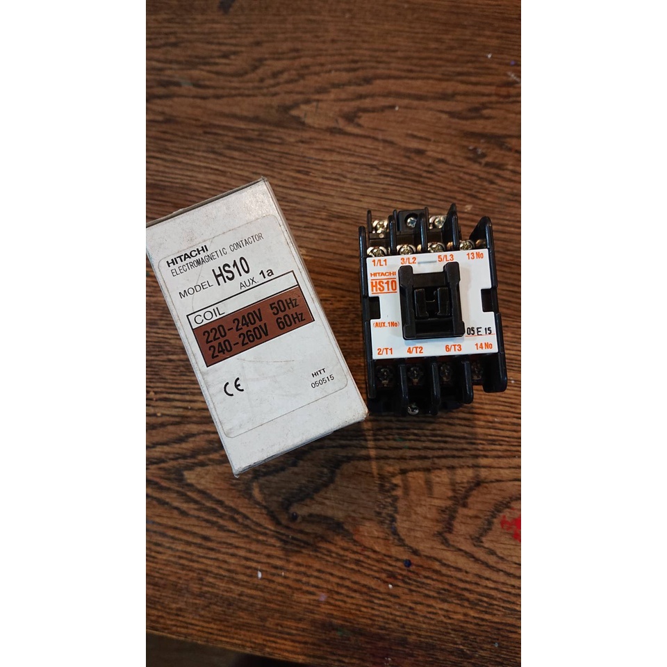 แมกเนติก HS10 HITACHI ฮิตาชิ แท้ 100% คอนแทคเตอร์ คุณภาพแบรนด์ญี่ปุ่น ...