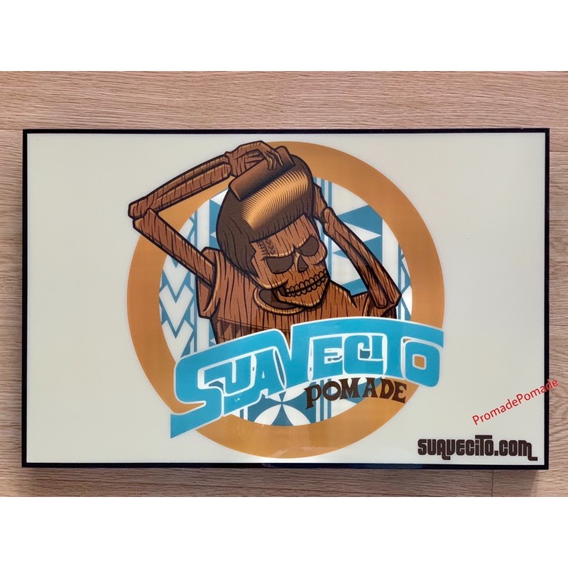 Suavecito Pomade Poster พร้อมกรอบไม้ | Shopee Thailand