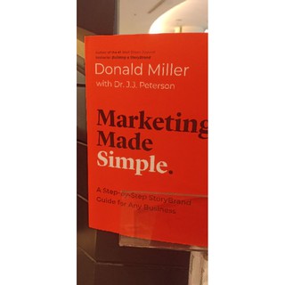Marketing Made Simple : A Step-by-Step StoryBrand Guide for Any Business [Paperback] (พร้อมส่ง ...