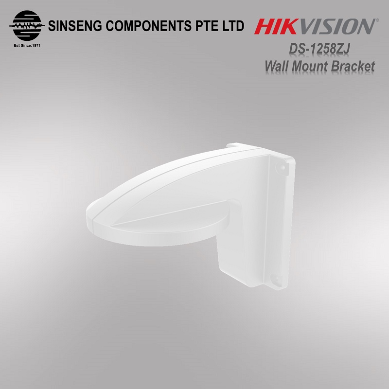 Hikvision DS-1258ZJ ขายึดติดผนังสําหรับกล้องกล้องวงจรปิด/กล้อง IP ...