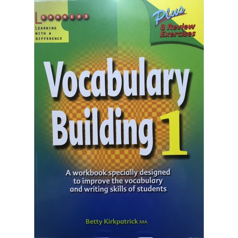 Sale-20% Vocabulary Building 1 : A workbook specilly designed to ...