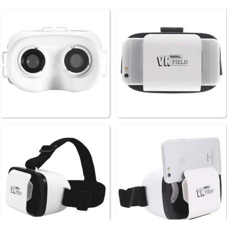 Remax VR 3D mini แว่นตา 3มิติ รุ่น RT-VM02 (รองรับสมาร์ทโฟน 4.7 - 6 ...