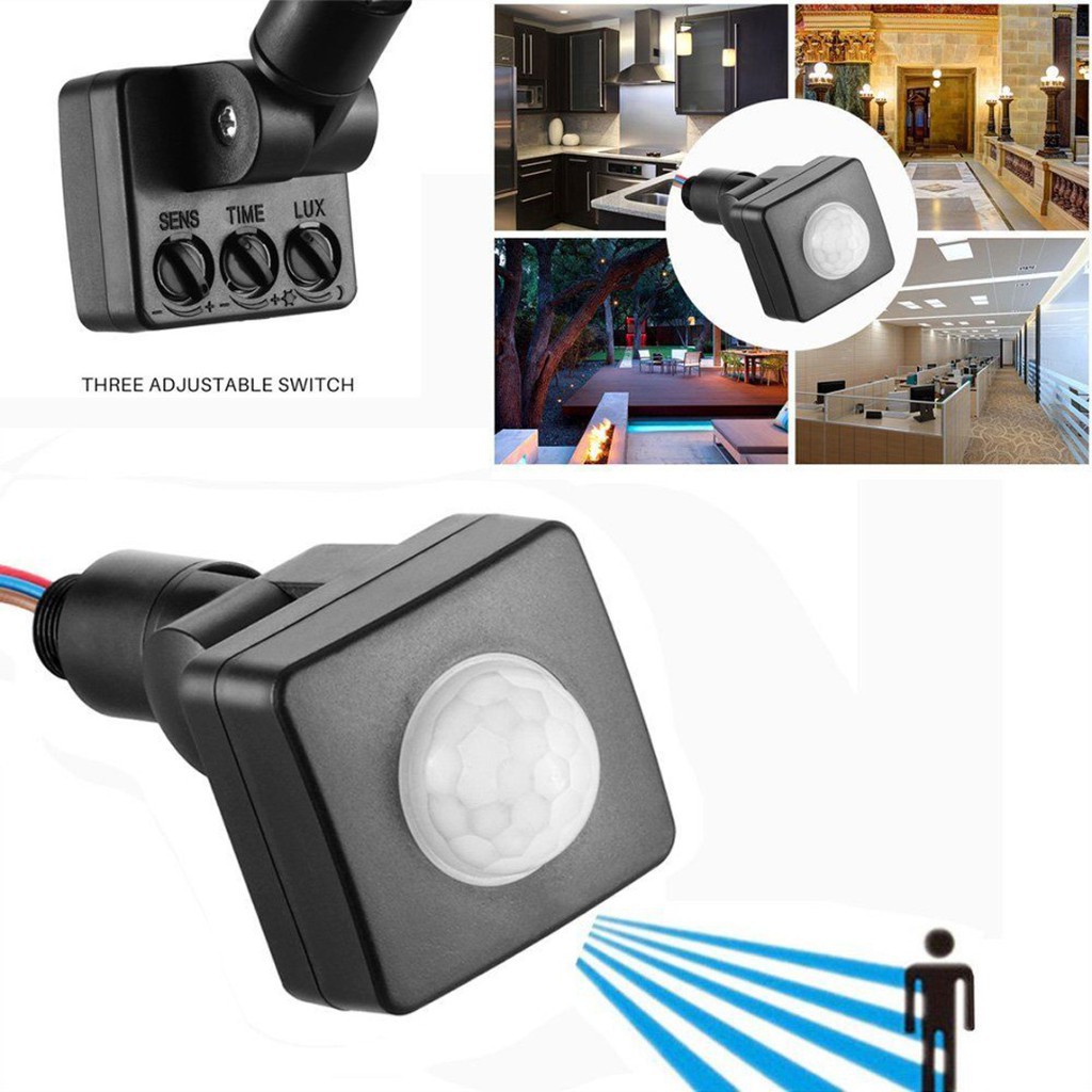 Body Infrared Switch Motion Sensor PIR Sensor Lighting Detector ...