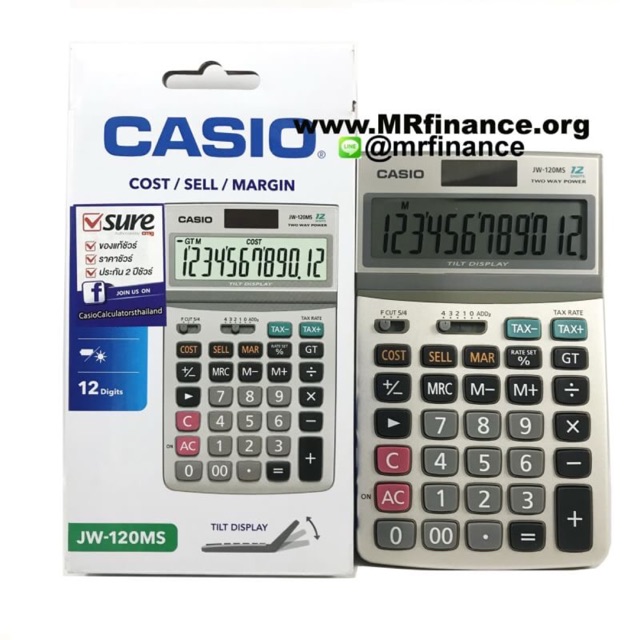 Casio JW-120MS ของใหม่ ของแท้ | Shopee Thailand
