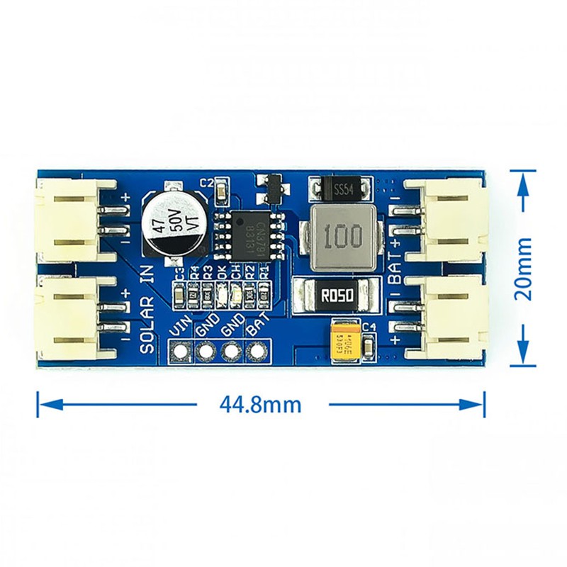 1pcs เซลล์แบตเตอรี่ลิเธียมชาร์จ 3.7V 4.2V CN3791 MPPT แผงพลังงานแสง ...