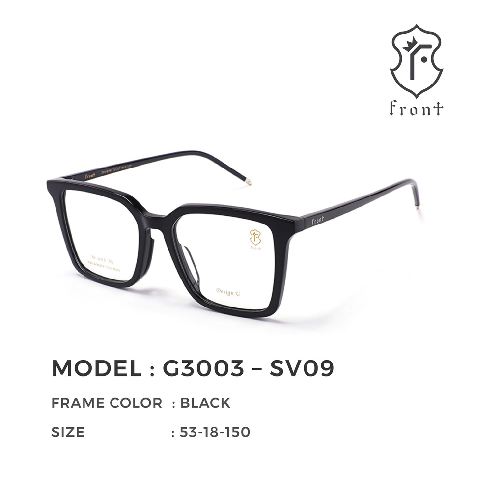 FRONT - แว่นสายตา รุ่น G3003 (มีสินค้า) (สามารถนำไปตัดเลนส์สายตาได้ค่ะ ...