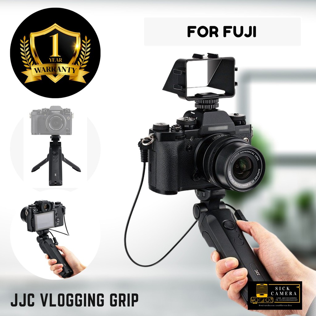 JJC ขาตั้งกล้องสำหรับ Fuji Vlog Camera Grip XT4 XS10 XPRO3 XT200 XT30 ...