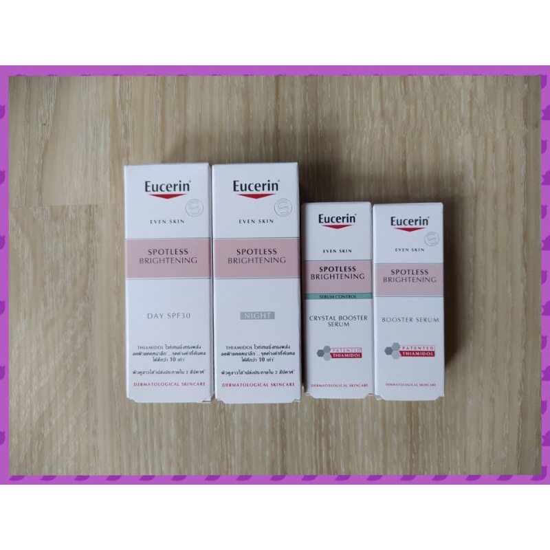 Eucerin Spotless Brightening Day Fluid/Night Fluid/Booster Serum ...