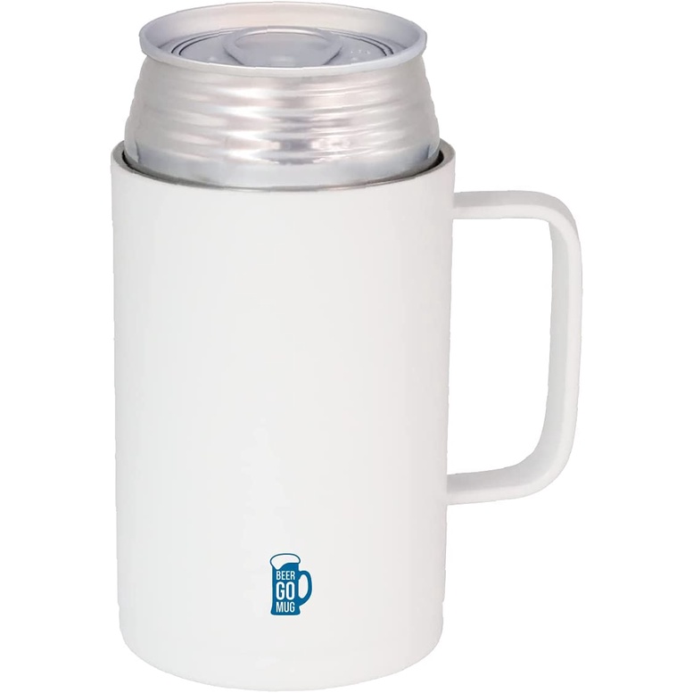 Direct from Japan CB Japan Jug Can Holder White 350ml Thermal Insulated Stainless Steel Vacuum ...