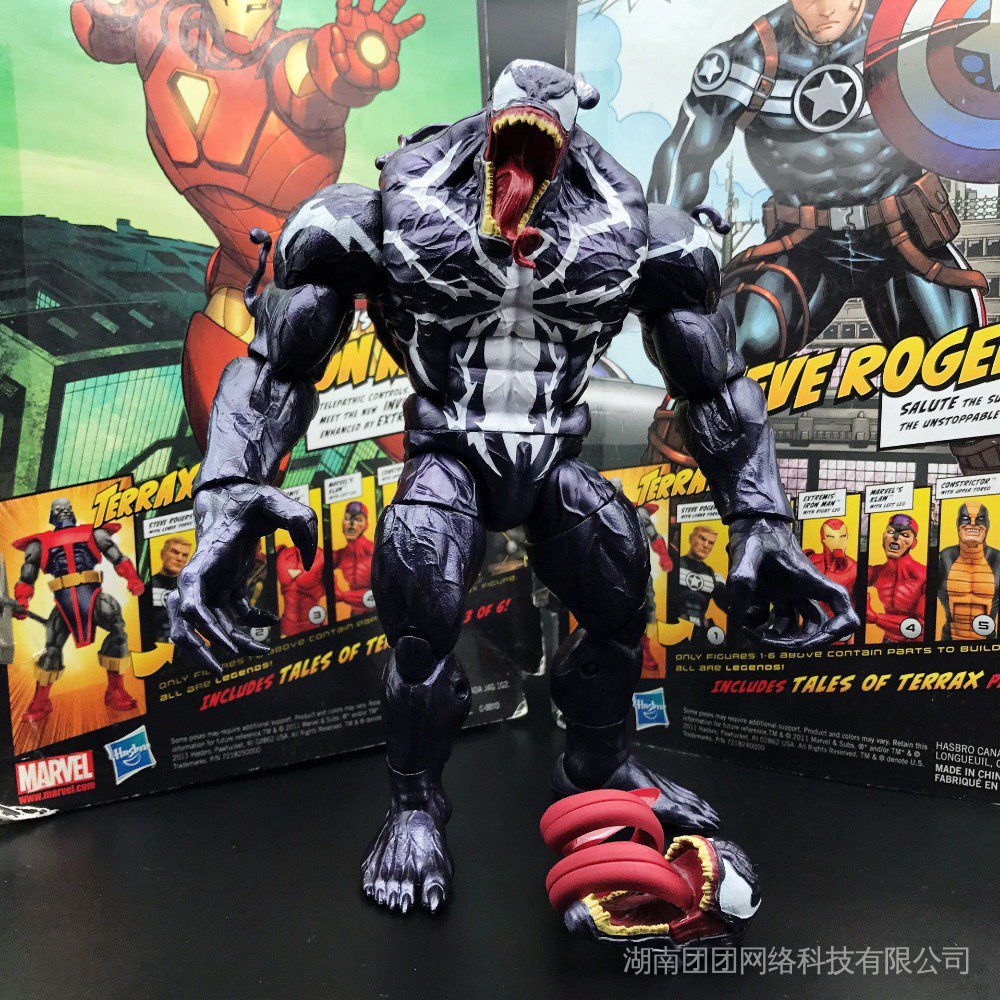 Mar marvel legends spiderman villain venom ผสม 8 นิ้วประมาณ 20 ซม. ...