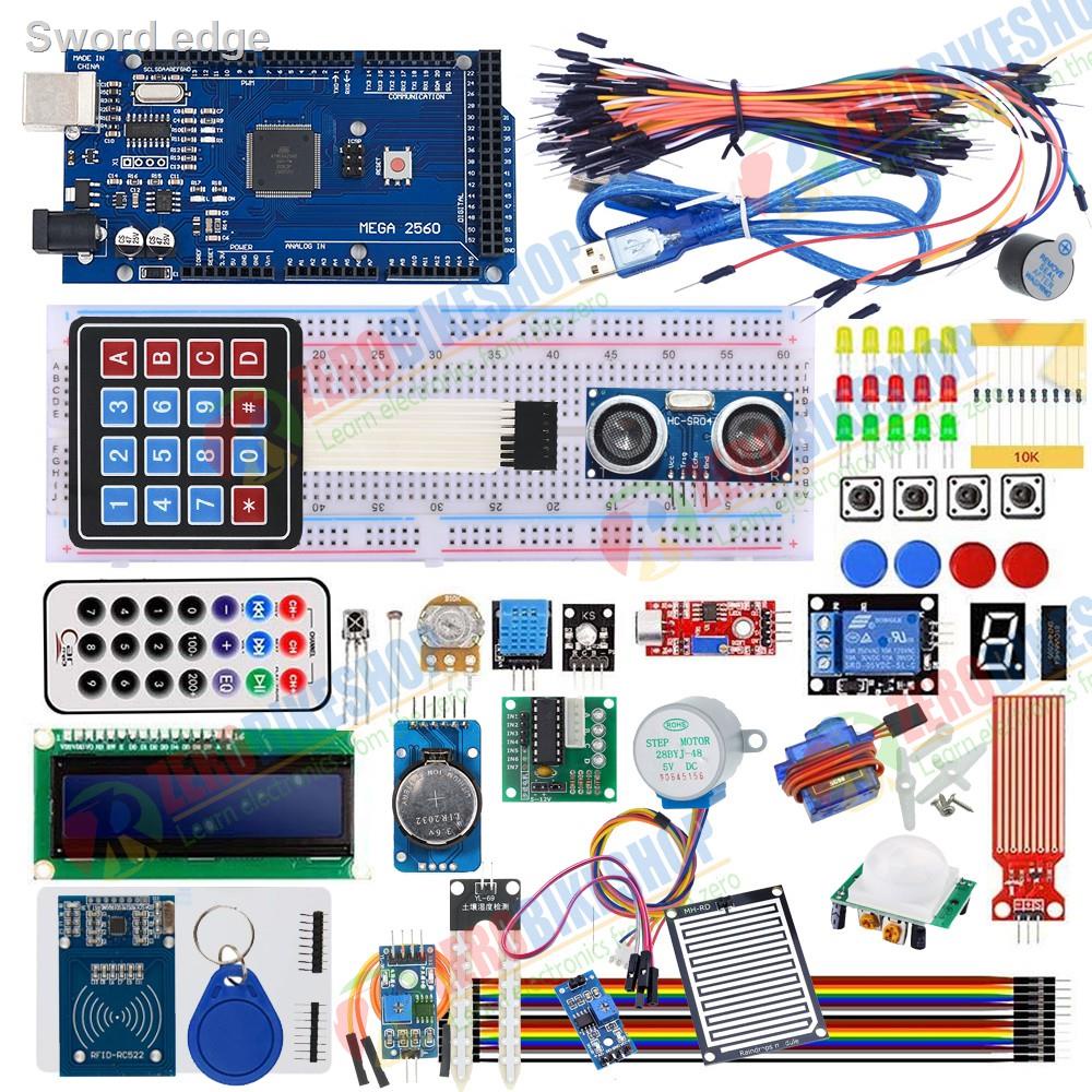 ** ส่งฟรี มีประกัน ** พร้อมส่ง ในไทย - ชุดเรียนรู้ Arduino MEGA2560 R3 ...