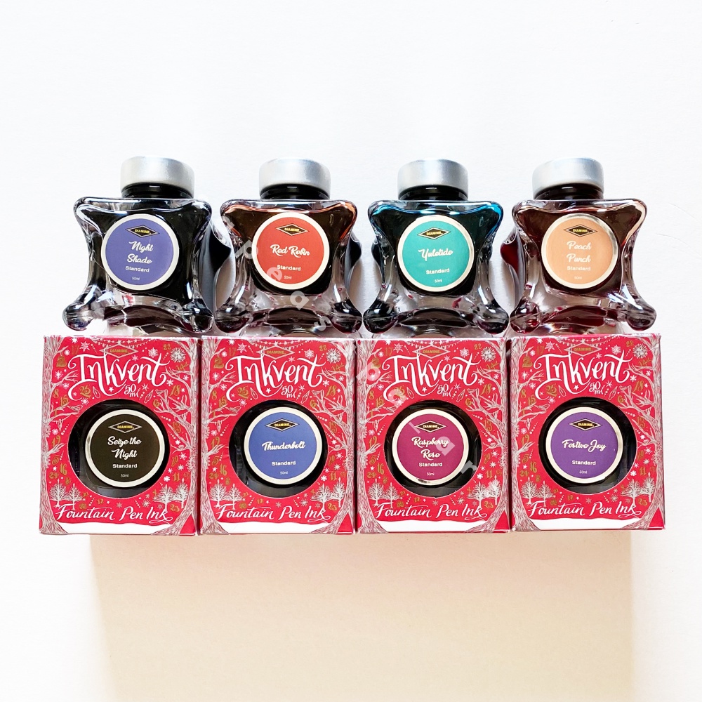 หมึก Diamine Inkvent Fountain Pen Ink - Red Edition รุ่น Standard ...