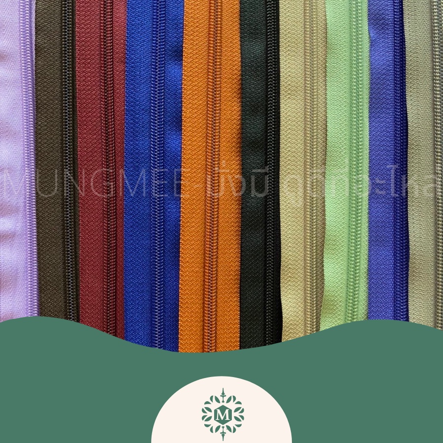 [ส่งเร็ว 1-2 วัน⚡️] YKK ซิปไนล่อน #5 ขนาด 1 หลา (90 ซม.) รับประกัน YKK แท้ 100% สินค้าพร้อมส่ง 🚩 ...