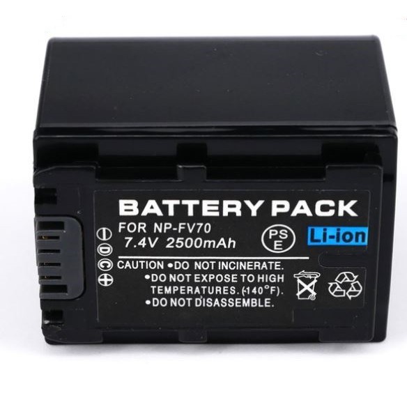 แบตกล้องโซนี่ SONY NP-FV70 For Sony NP-FV70, NP FV70, NPFV70 InfoLITHIUM V-series ขายดี | Shopee ...