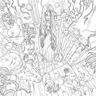 Gory Underworld: A Horror Coloring Book (Mythogoria) | Shopee Thailand