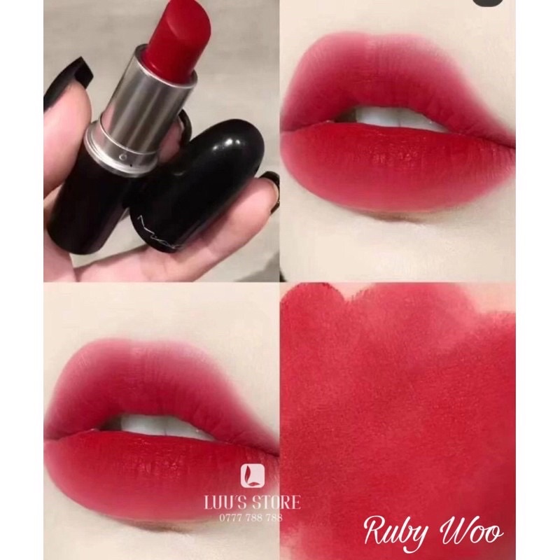 Mac Ruby Woo Lipstick ⚝ | Shopee Thailand