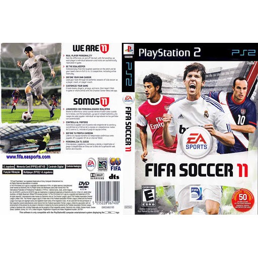 แผ่นเกมส์[Playstation2] FIFA Soccer 11 | Shopee Thailand