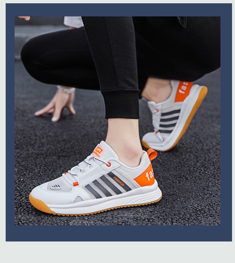 RENBEN ใหม่ผู้ชายกีฬารองเท้าหนาแต่เพียงผู้เดียวตาข่ายระบายอากาศรองเท้า ...