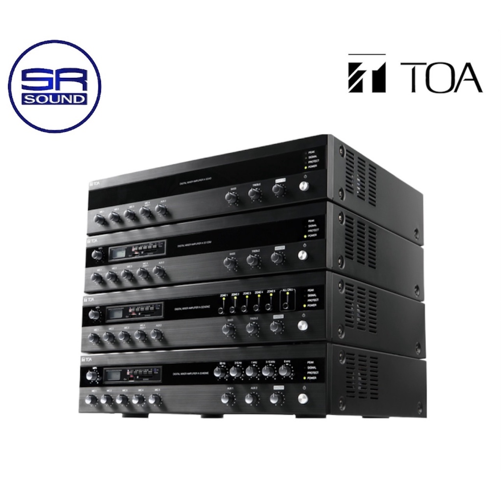 ฟรีค่าส่ง TOA A-3248DMZ เป็นแอมป์เพาเวอร์แอมปลิไฟเออร์MP3/Bluetooth ...