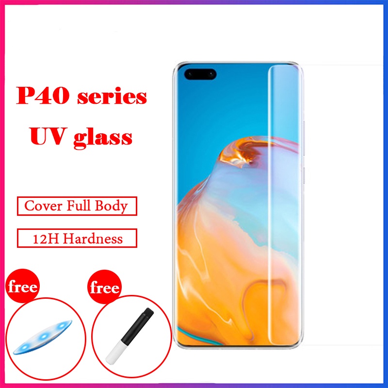 ฟิล์มกระจกนิรภัย UV สำหรับ Huawei Film Huawei Huawei Mate 60 50 40 Pro+ 30 Pro Nova 11 Pro 10 9 ...