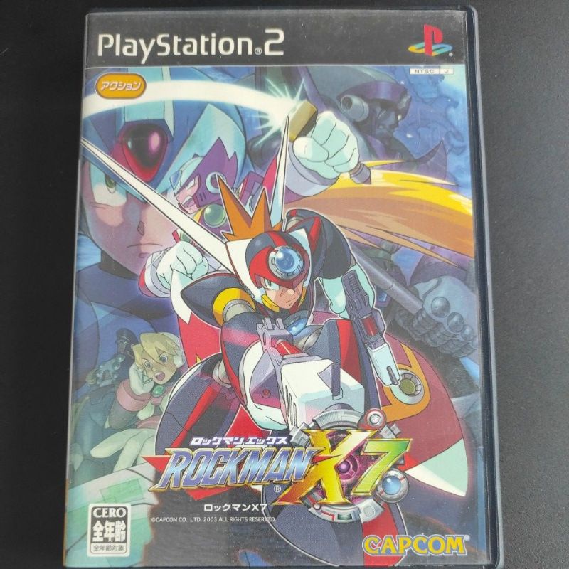 แผ่นแท้ PS2 : Rockman X7 | Shopee Thailand