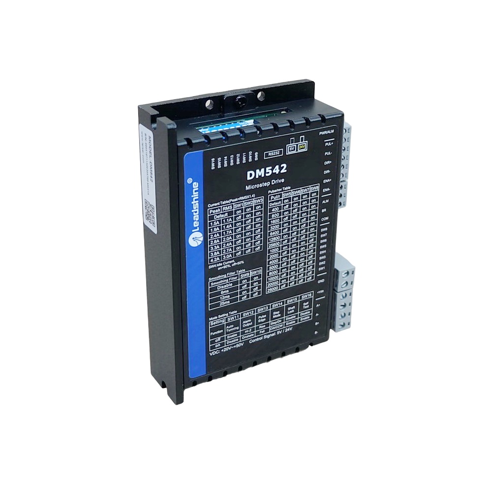 DM542 V3.0 (Leadshine) Microstep Driver Peak 4.2A, 20-50 VDC 2-phase ...