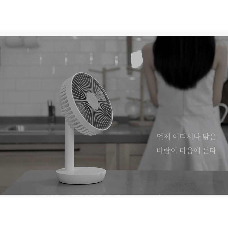 Solove table fan F5 พัดลมตั้งโต๊ะ ขนาดพกพา 4000 มิลลิแอม | Shopee Thailand