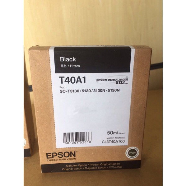 EPSON T40A1 Black 50ml | Shopee Thailand