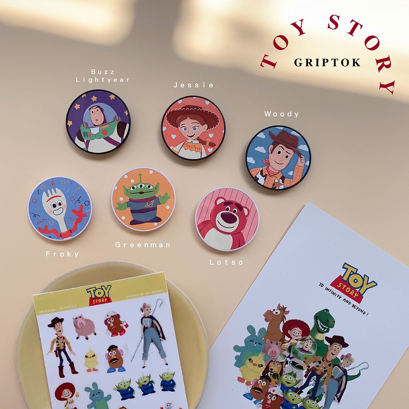 ที่จับโทรศัพท์ Grip Tok คอลเลคชั่น Toy story | Shopee Thailand