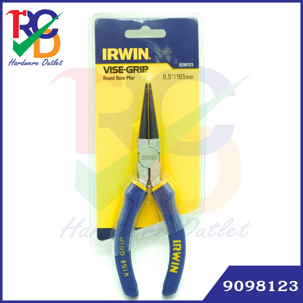 "IRWIN" T9098123 Size.6.5"/165mm คีมปากแหลมกลม | Shopee Thailand