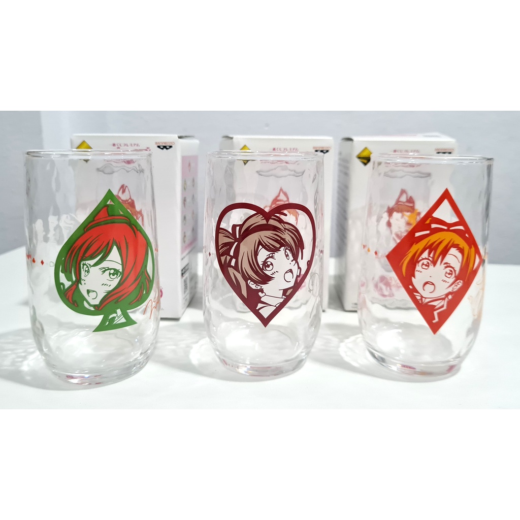 (ลิขสิทธิ์แท้) แก้วลายอนิเมะ Maki, Kotori, Honaka จากเรื่อง Love Live ...